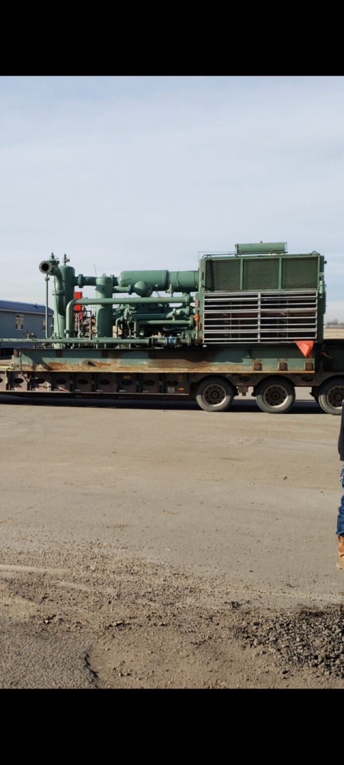 AJAX COMPRESSOR INTEGRAL ENGINE DPC-2802/3 with with 23" and 13 ...