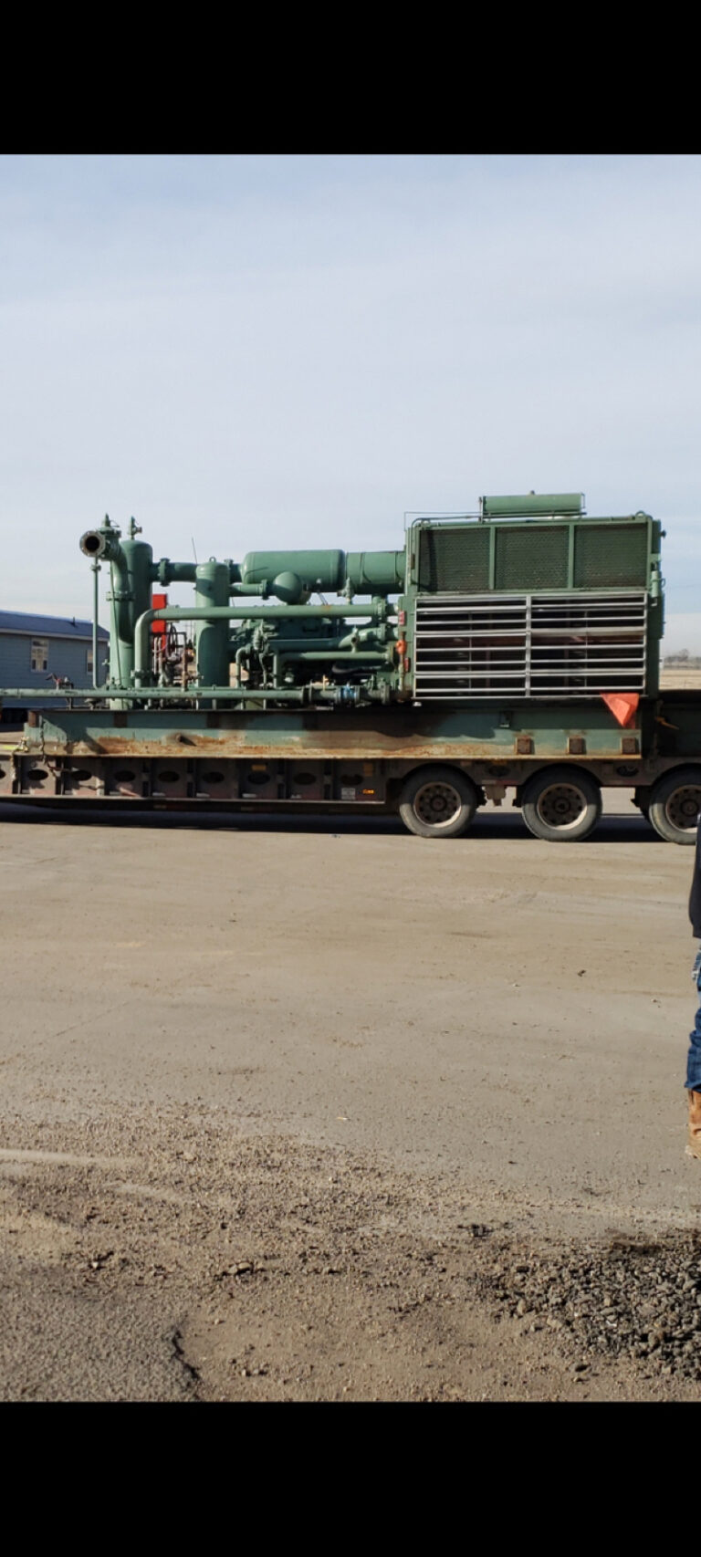 COMPRESSOR AJAX INTEGRAL ENGINE DPC-2802/3 with 20" 15" and 9" Cylinder ...