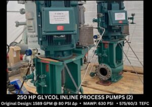 PUMPS PROCESS GLYCOL INLINE 250 HP - SURPLUS & PRIME WORLDWIDE FZ LLC