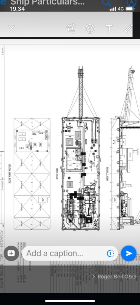 Well Testing Barge Oil & Gas (01) - SURPLUS & PRIME WORLDWIDE FZ LLC