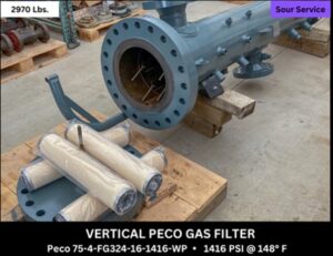 GAS FILTER PECO VERTICAL - SURPLUS & PRIME WORLDWIDE FZ LLC