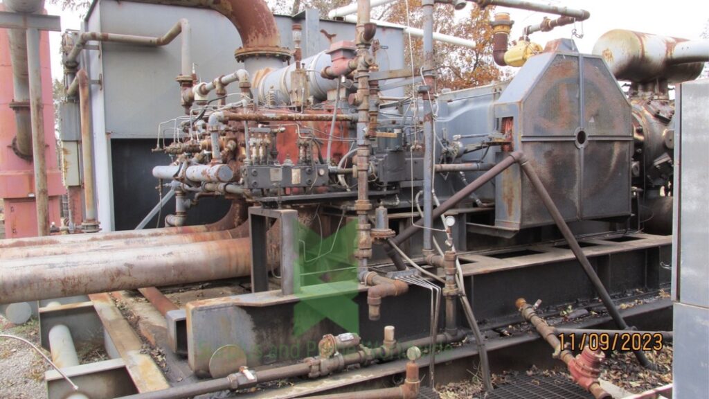 AJAX 2802/3 WITH 15"/9.5" and 5.25" CYLINDERS COMPRESSOR INTEGRAL ...